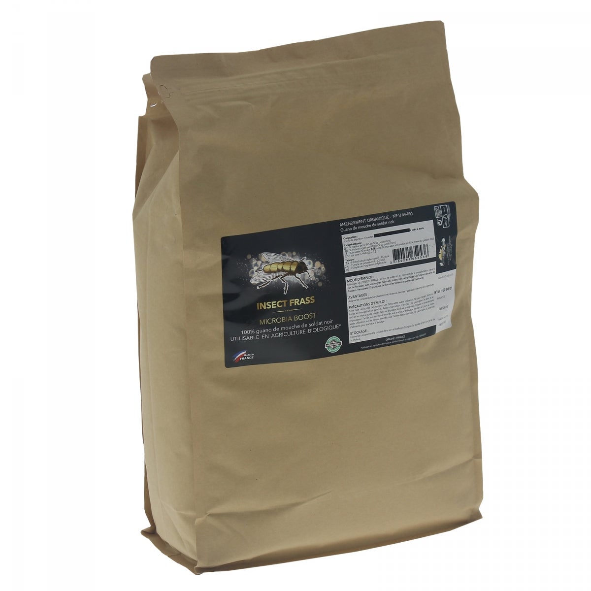 INSECT FRASS - Guano d'insectes en sachet de 4 kilos - Guano Diffusion ...