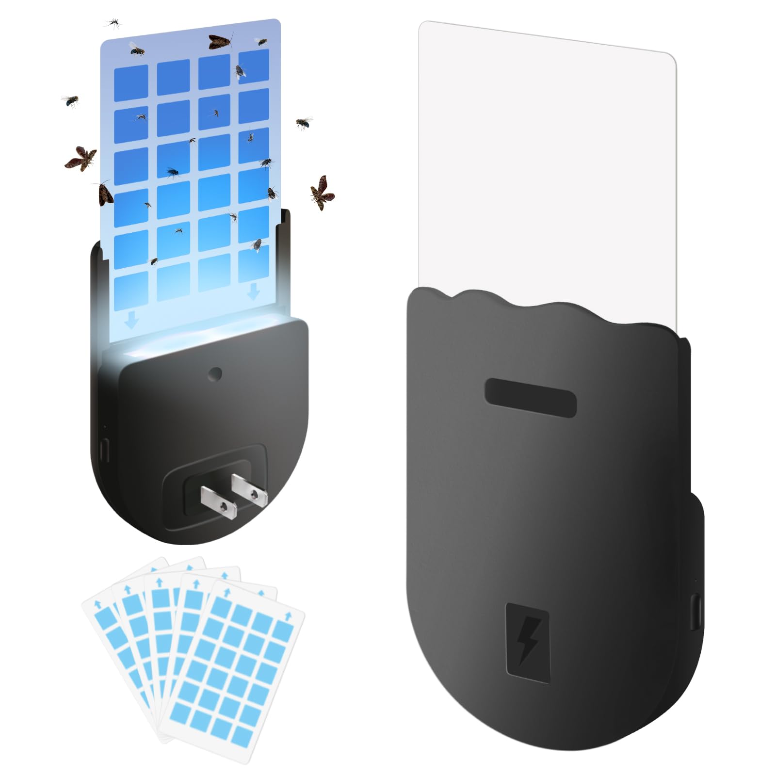Trappola per insetti volanti, trappola luminosa per interni, killer per ...