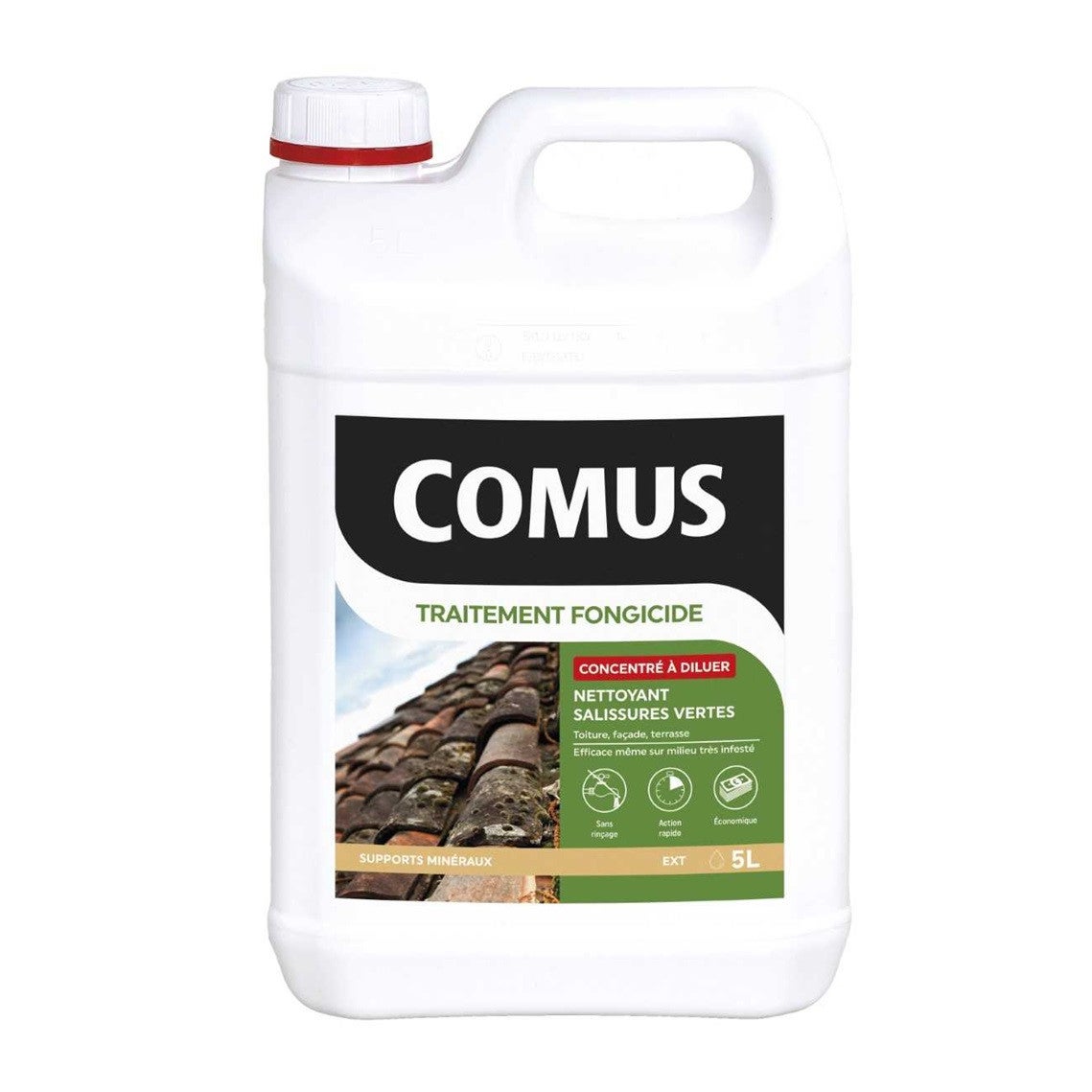 Traitement antimousse et algicide concentré 5L - COMUS | Bricoman