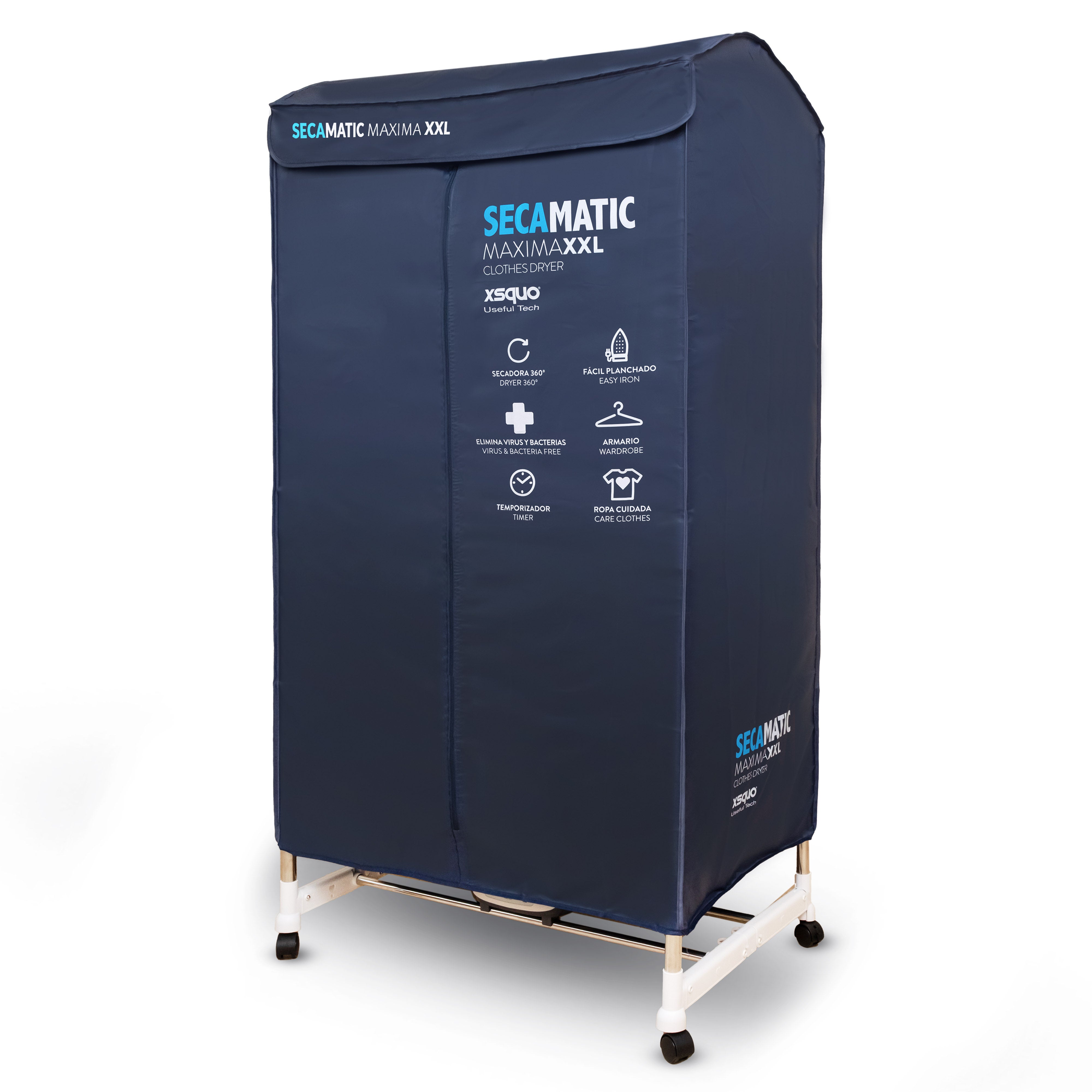 Secadora de ropa portatil Secamatic Máxima XXL 1200w | Leroy Merlin