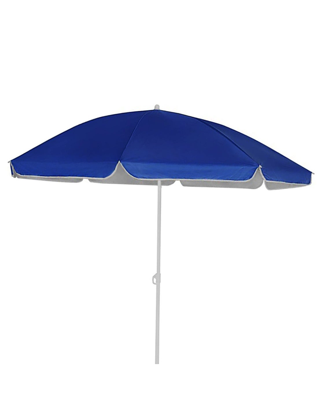 Art.253001 Parasol avec poteau central couleur unie TNT avec couvercle 180 cm | Bleu | Leroy Merlin