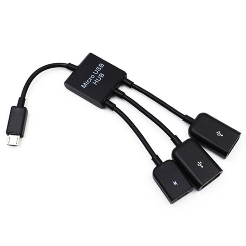 Cavo dati Micro USB Android OTG HUB con alimentatore One Drag per ...