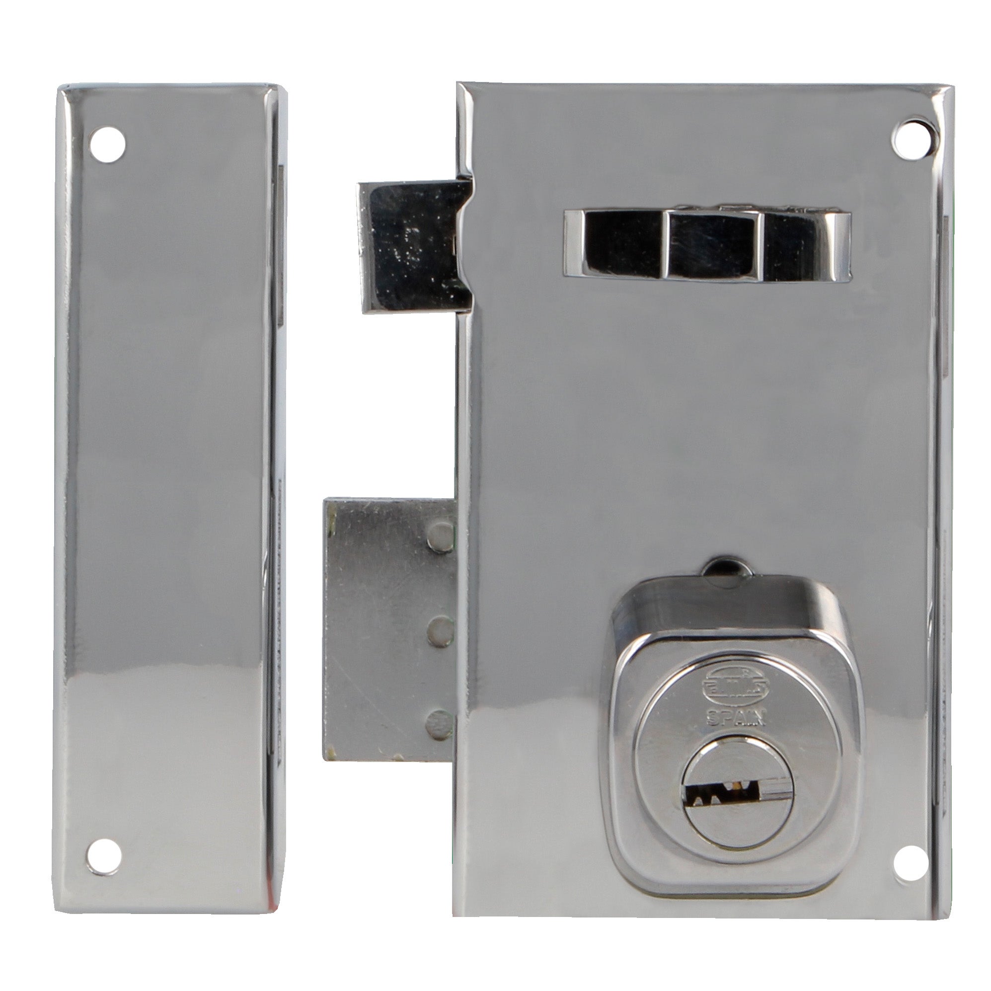 Amig - Cerradura de Sobreponer de Izquierda con Palanca de Cierre ...