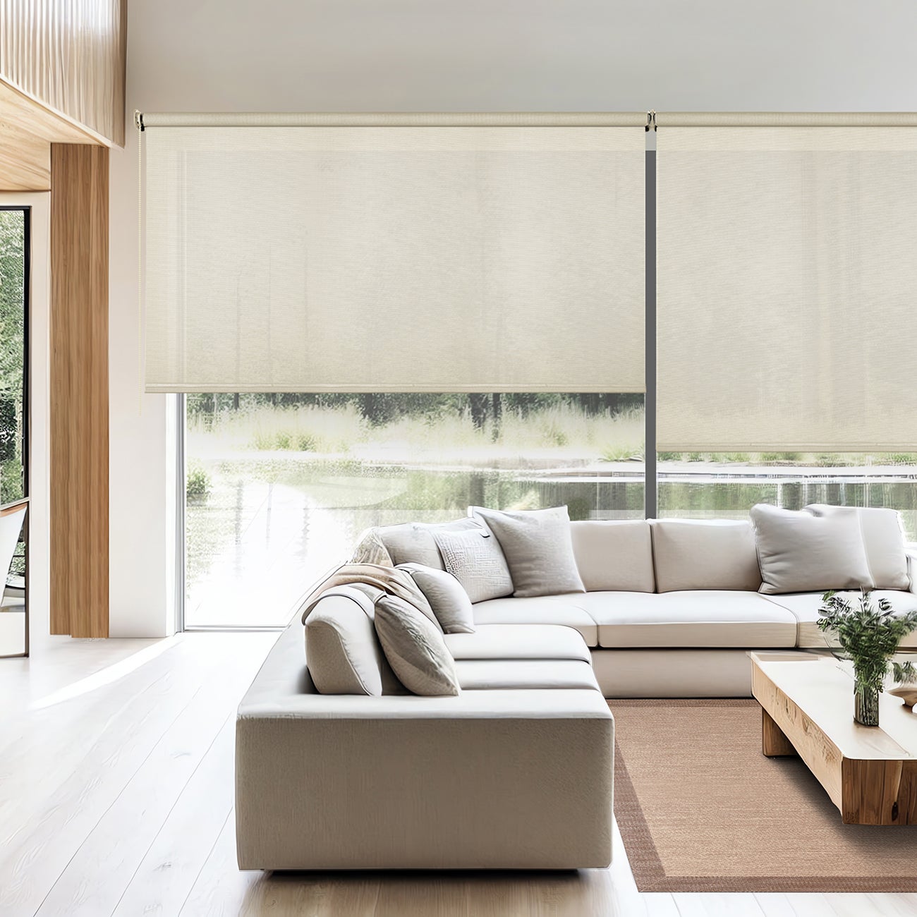 Tenda a rullo SCREEN PRO Solare Lino 80X180 | Leroy Merlin