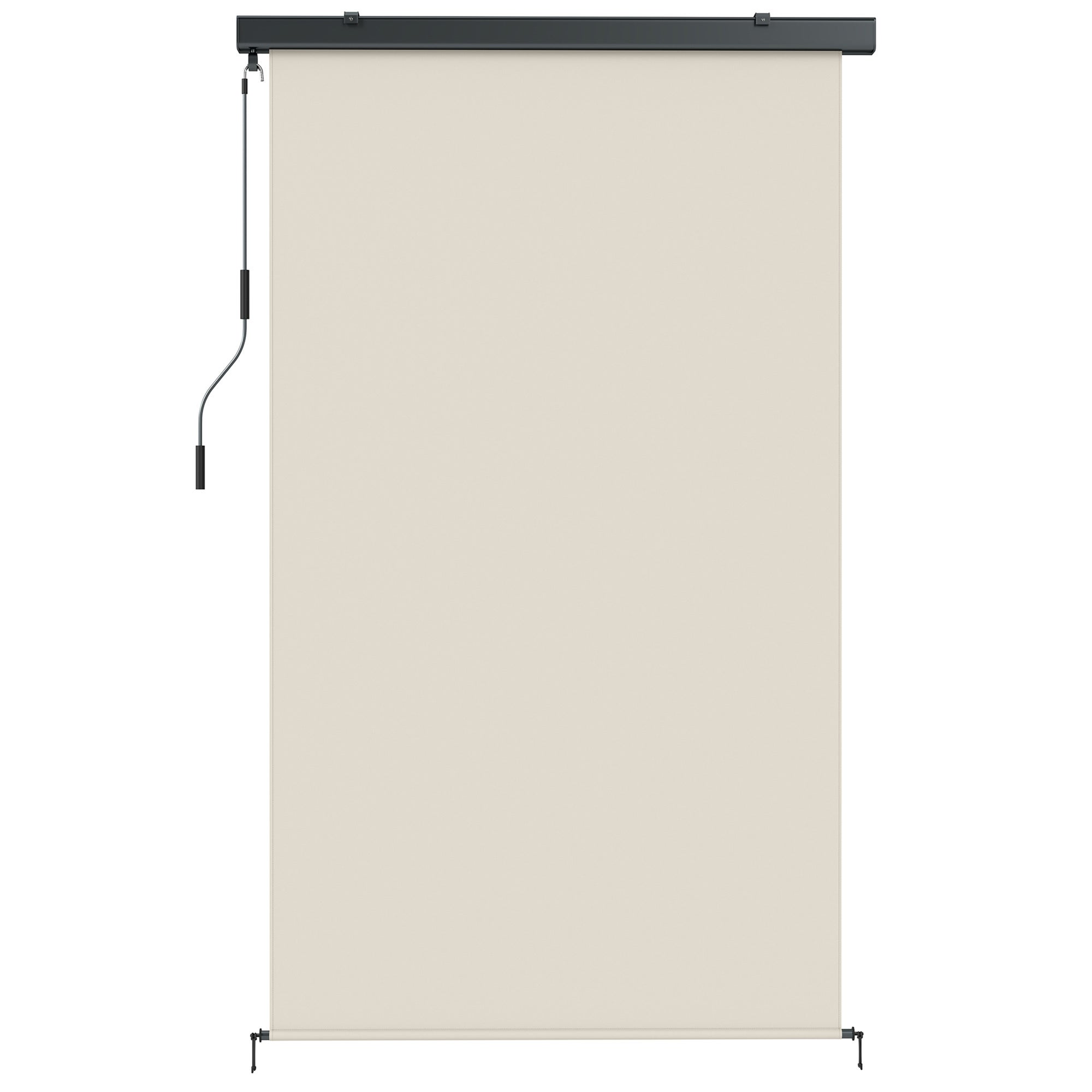 Store rouleau anti-UV polyester, cassette, manivelle alu, 250x160 cm ...