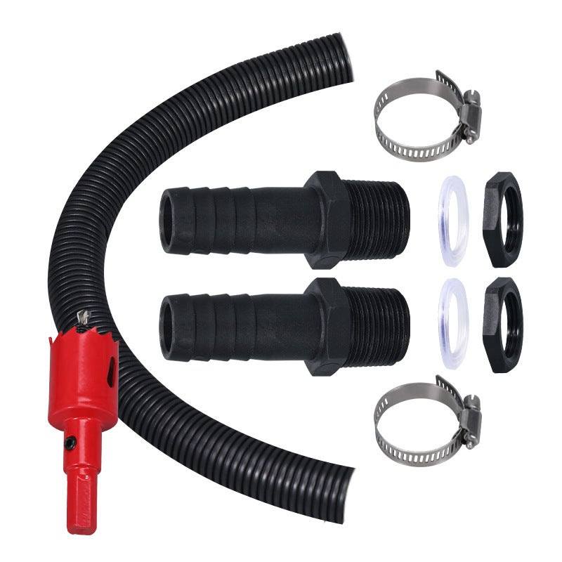 Kit de conexión para cisterna de lluvia de 25 mm, manguera de conexión ...