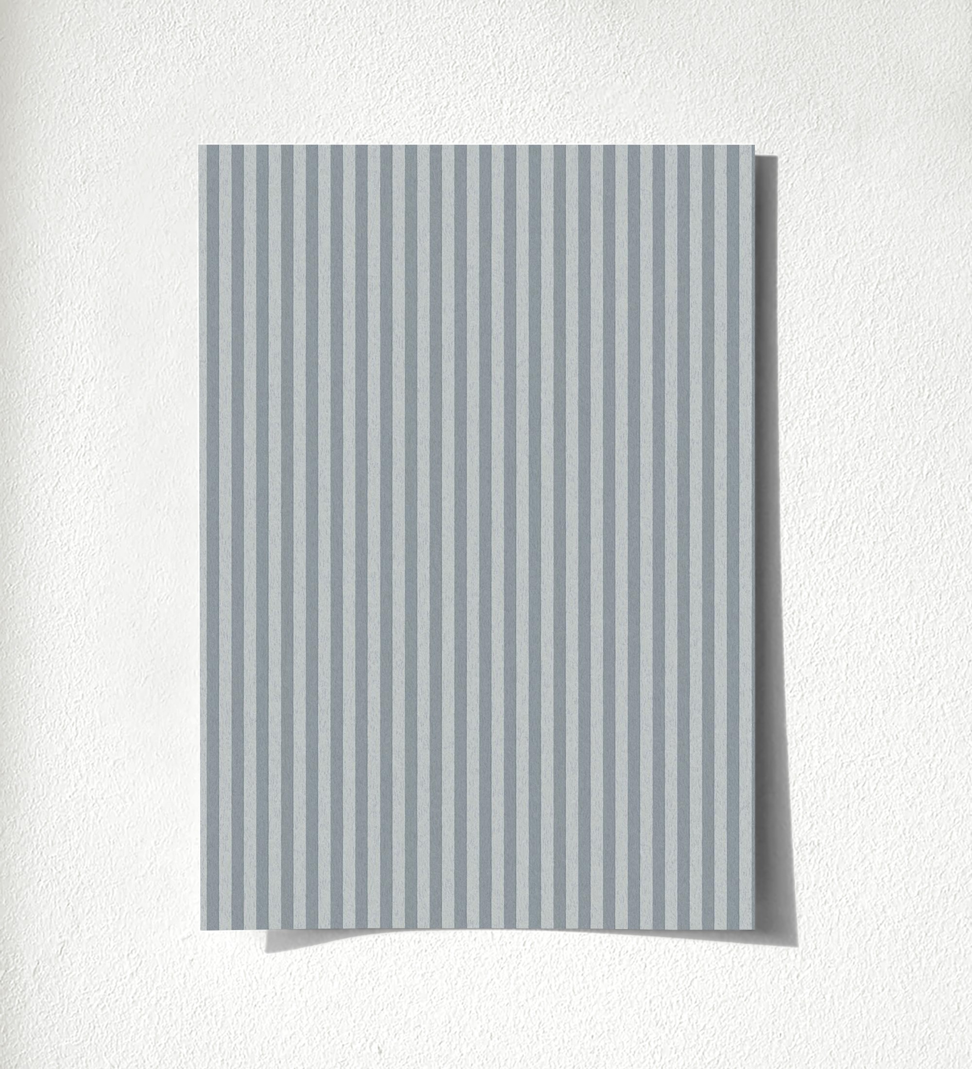 Muestra DIN A4 de Papel pintado de rayas finas pintadas con estilo ...
