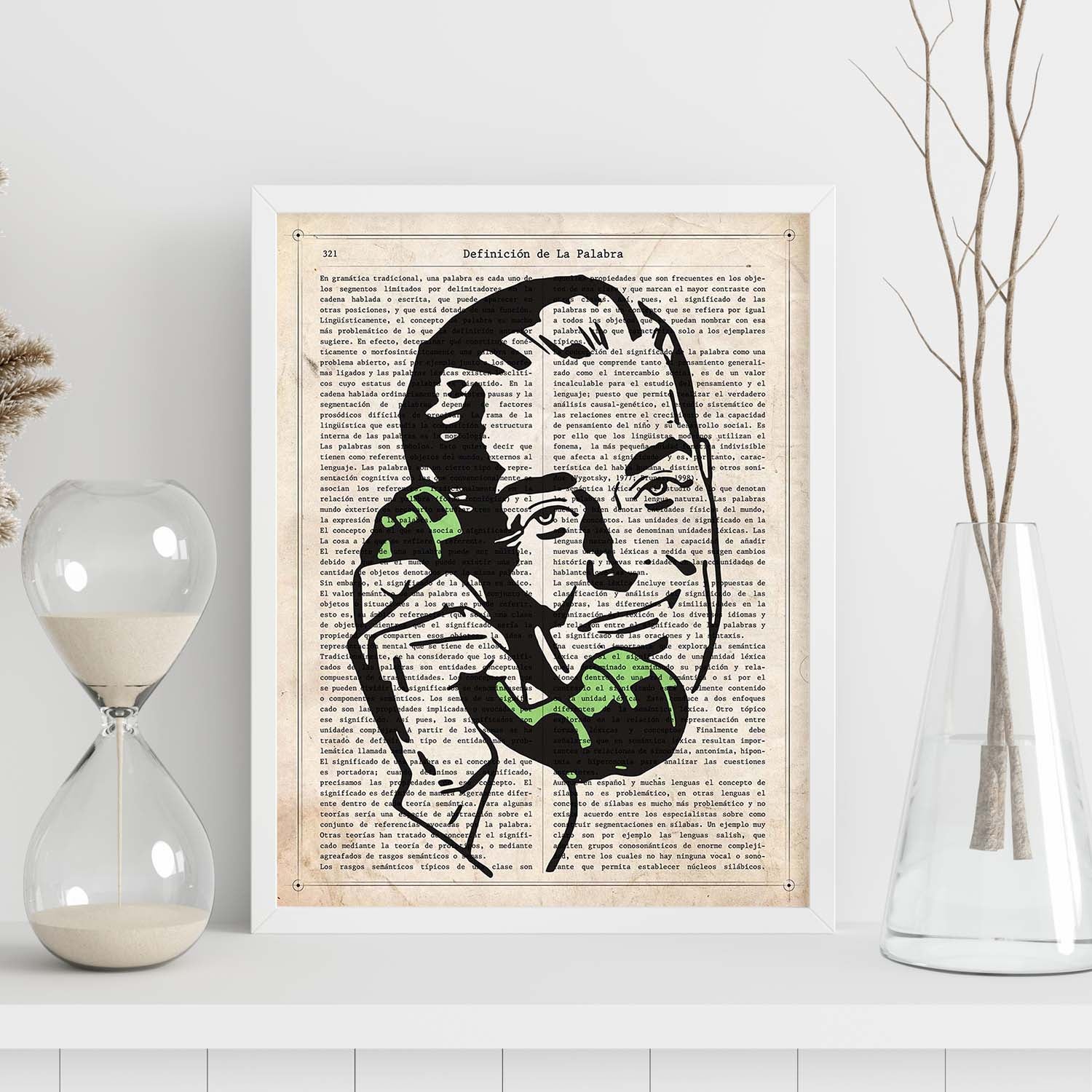 Affiche Pop. Designs Colorés Avec L'art Du Thème Pop. A4 Sans Cadre ...