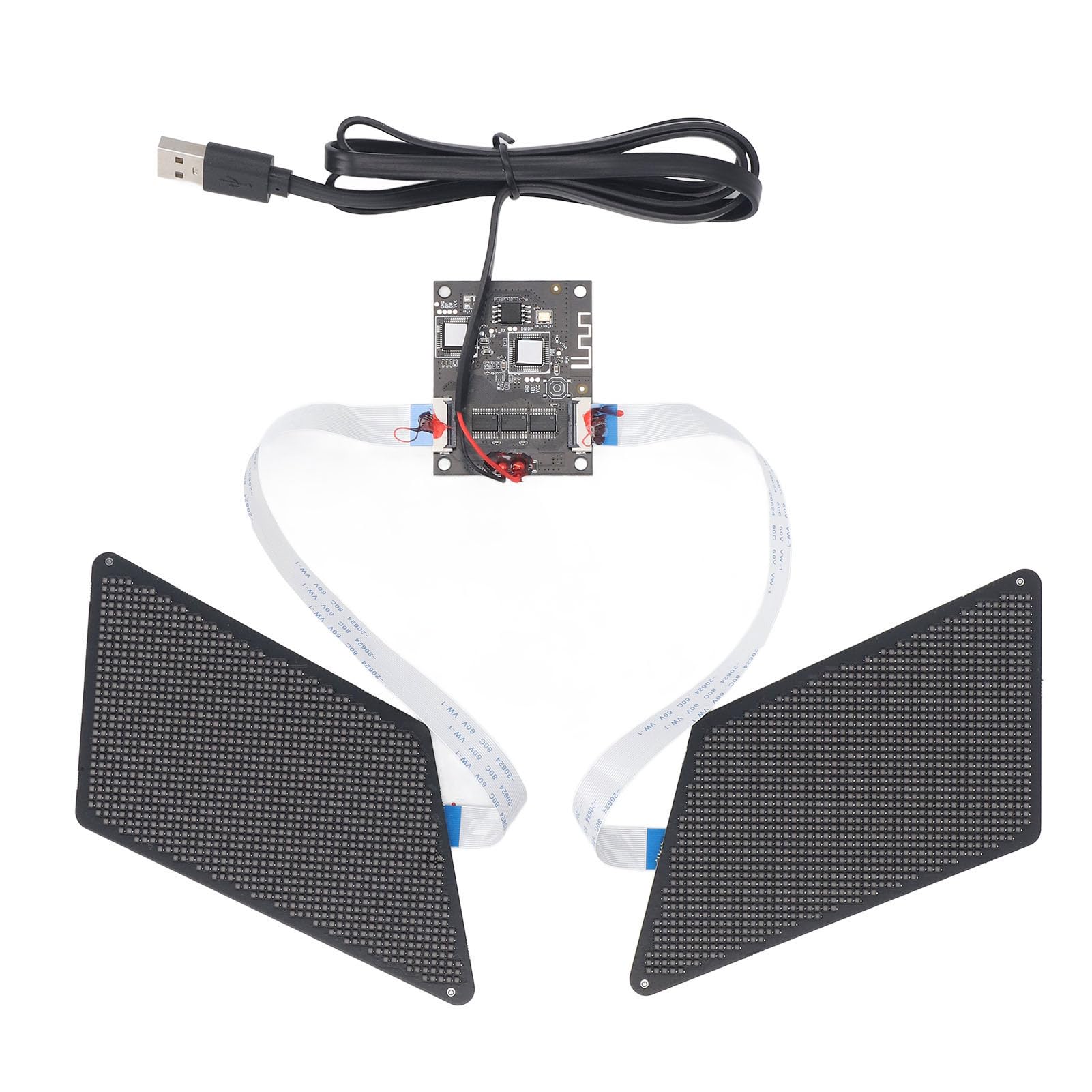 Letrero LED con forma de ojo, resolución deslumbrante, controlado por ...