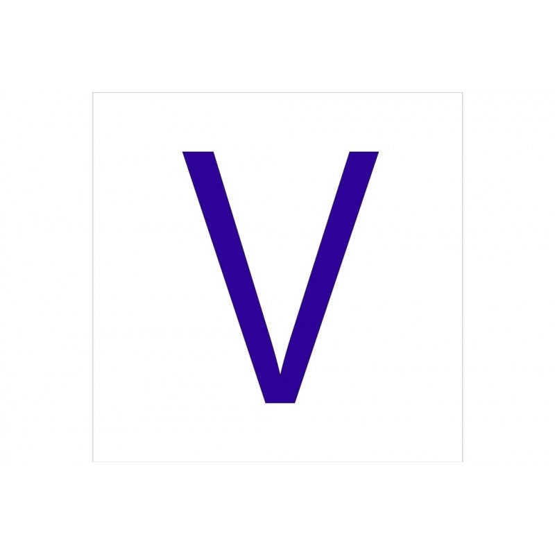 Señal informativa Letras y Símbolos 62 x 62mm COFAN | Leroy Merlin