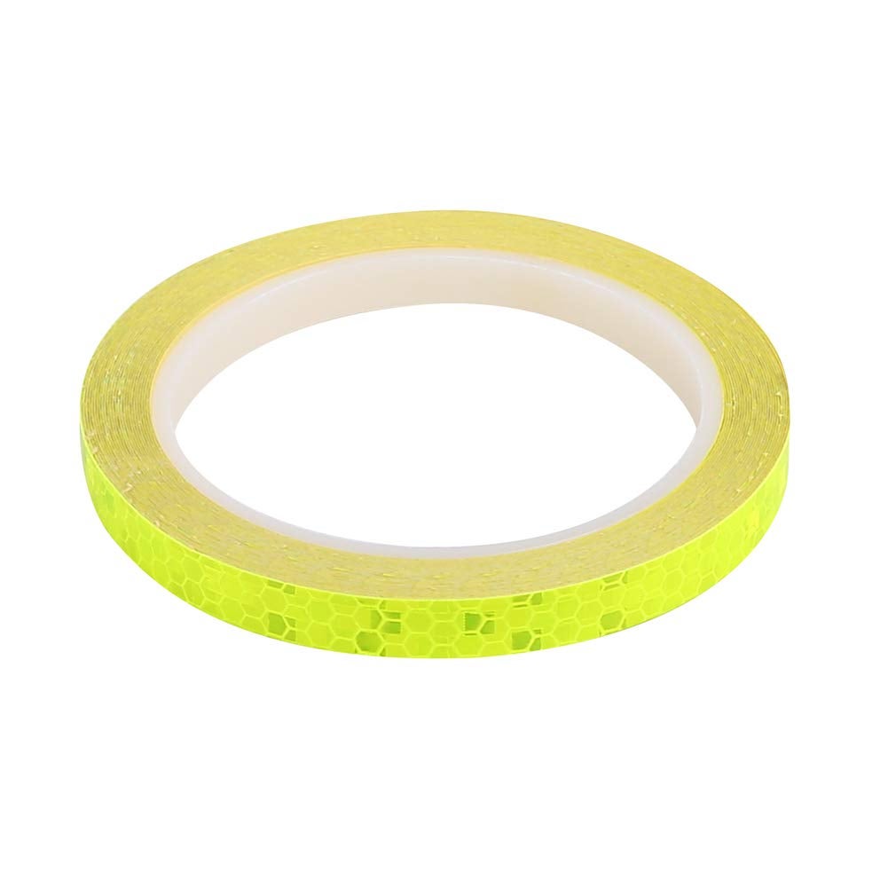 Lot de 2 rouleaux d'autocollants réfléchissants pour roues de vélo ...