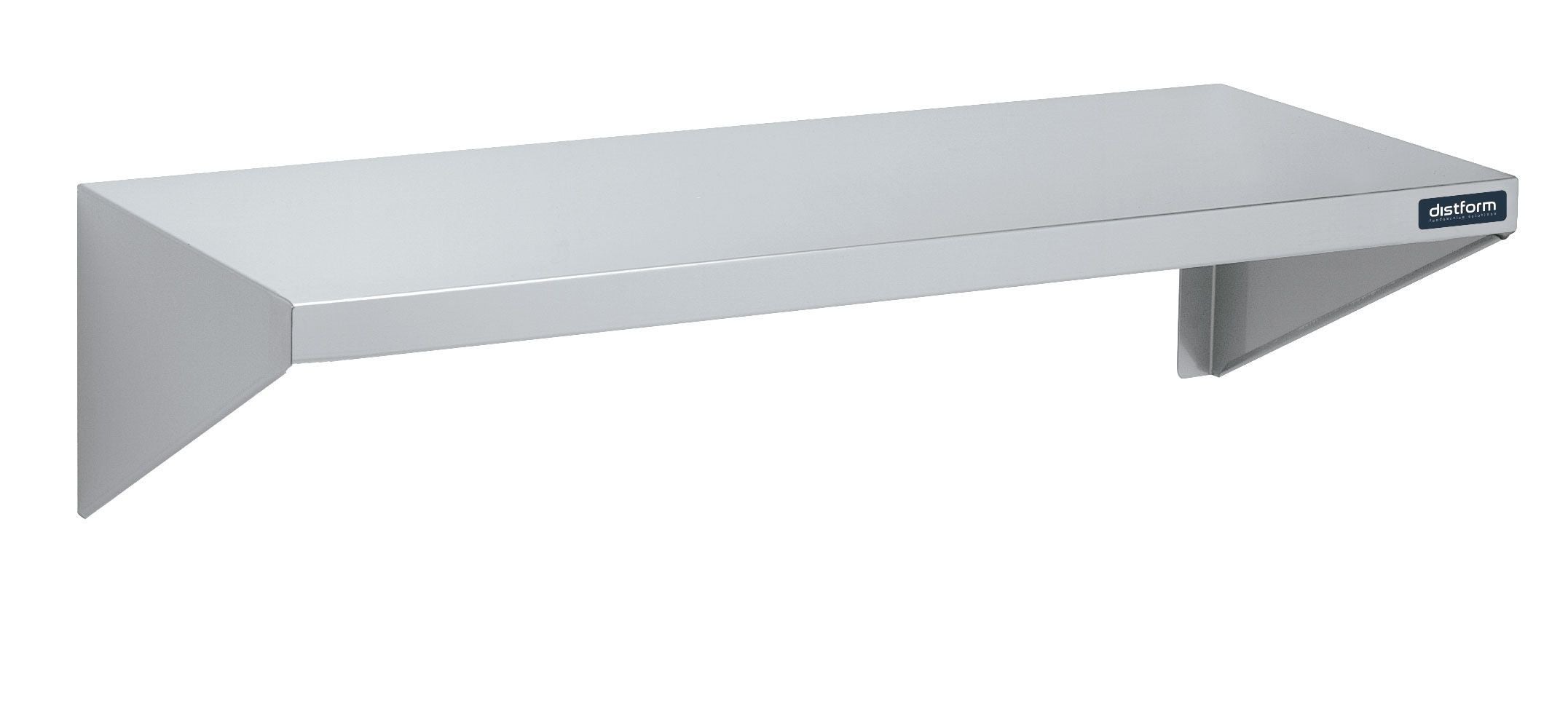 Étagère Murale Soudée P.400mm - Distform - l60- L0- P0- h25- Inox ...