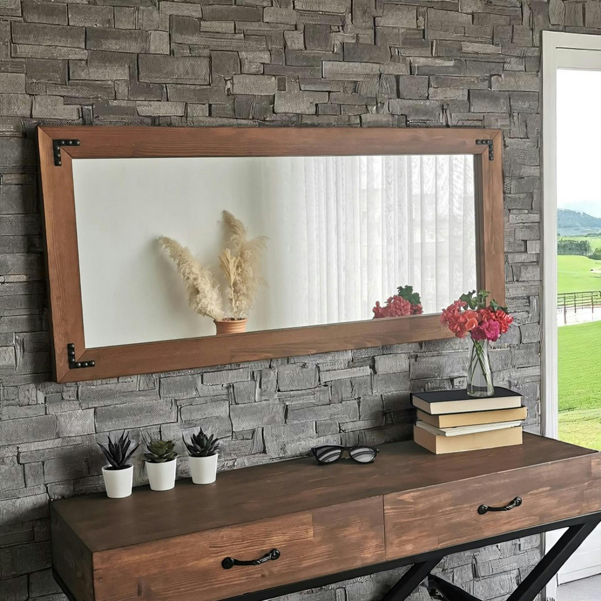 Miroir Horizontal Mural