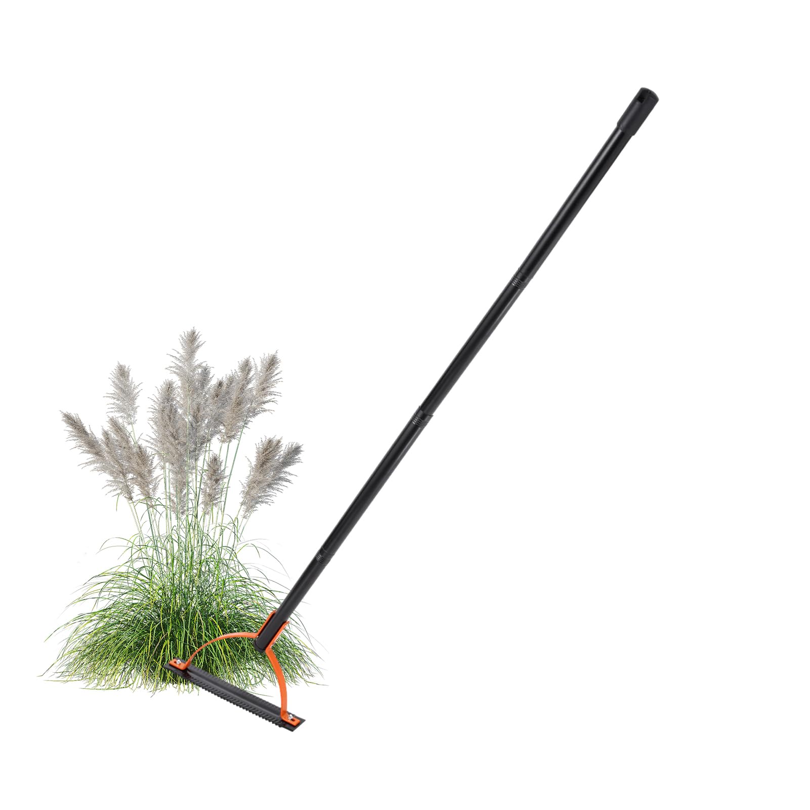 Coupe-herbe à double tranchant, outil de jardinage manuel à long manche ...