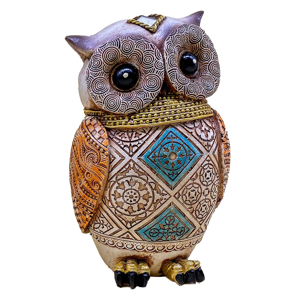 ORIGEN Home Decor Buho Buhos Figura de Búho Marrón - 17x11x8cm | Leroy ...