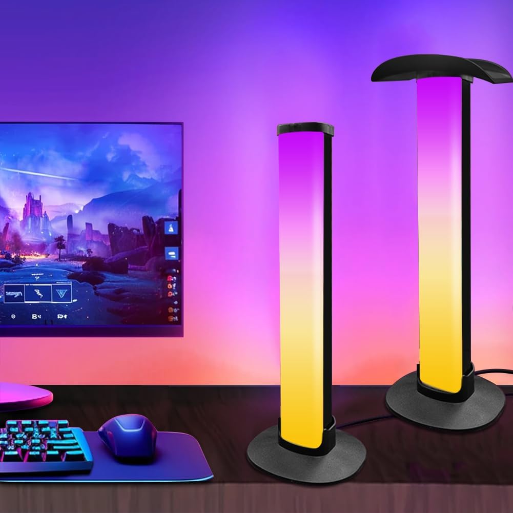 Barra RGB IC intelligente app+telecomando, scene+musica, gaming/PC/TV ...