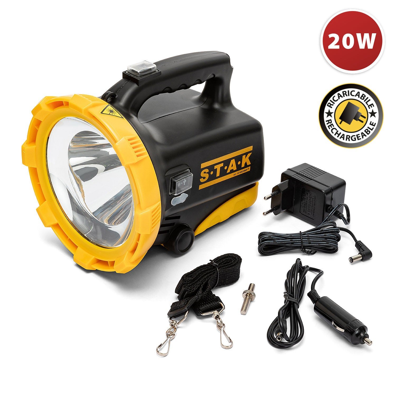 TRAINSPOTTING: Proyector recargable STAK 20W CREE 1600 lumen | Leroy Merlin