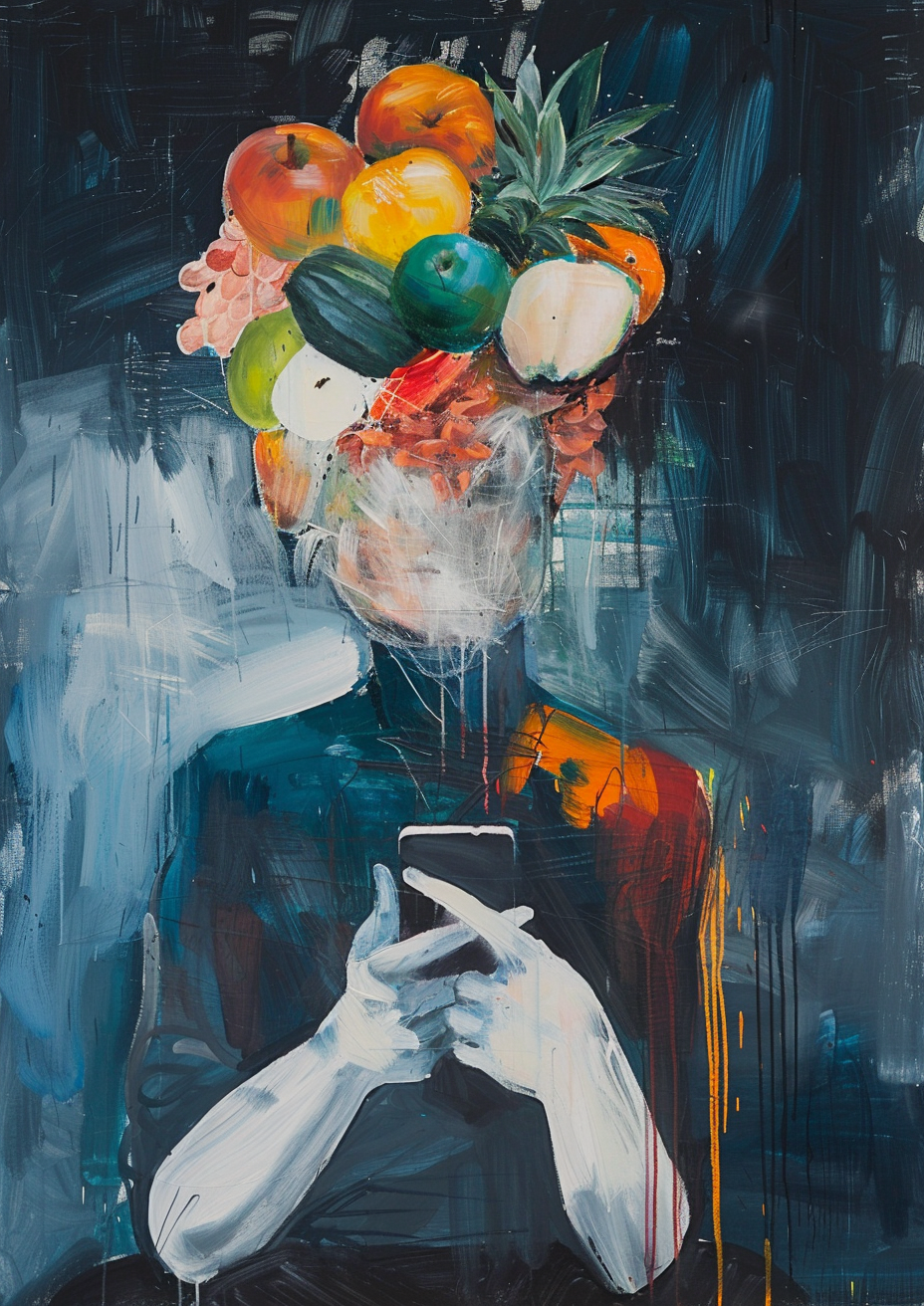 Affiche à encadrer, 50x60. POLARTE. Les fruits du mirage numérique ...