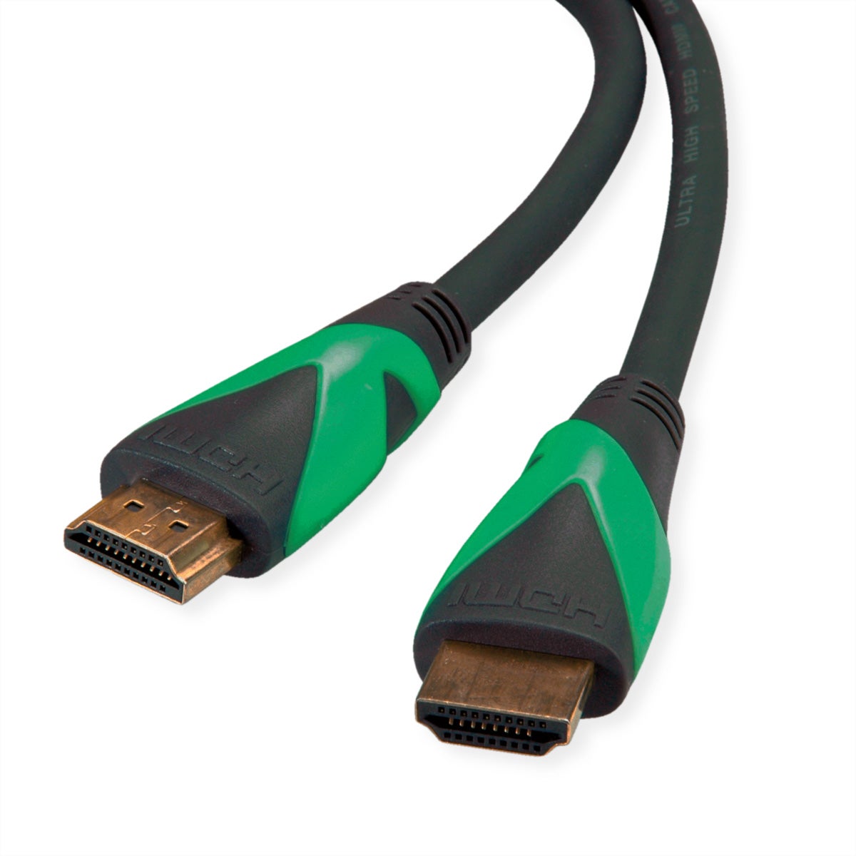 Cable ROLINE GREEN ATC 8K HDMI Ultra HD con Ethernet, ST/ST, negro, 2 m ...