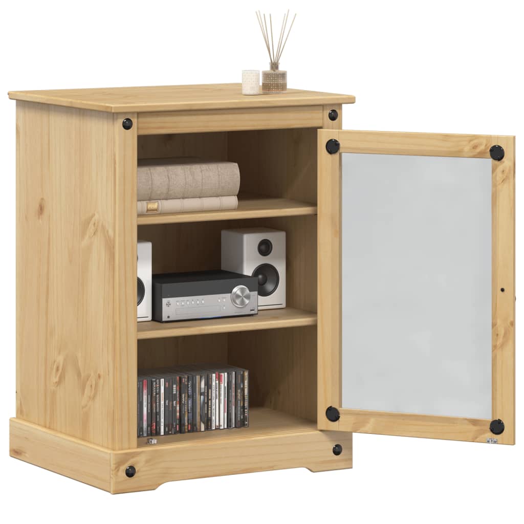 Meuble HiFi Corona 60x50x82 cm bois de pin massif | Leroy Merlin
