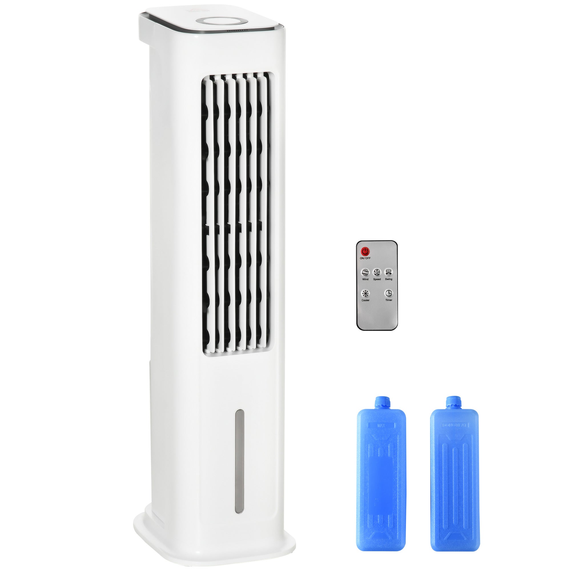 Rafraîchisseur d'air évaporatif basse consommation 75 W, hauteur 86 cm ...