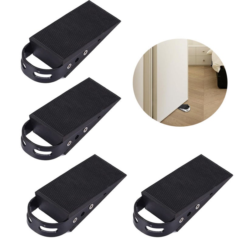 4 butées de porte en caoutchouc, cale-porte, cale-porte, butée de porte ...