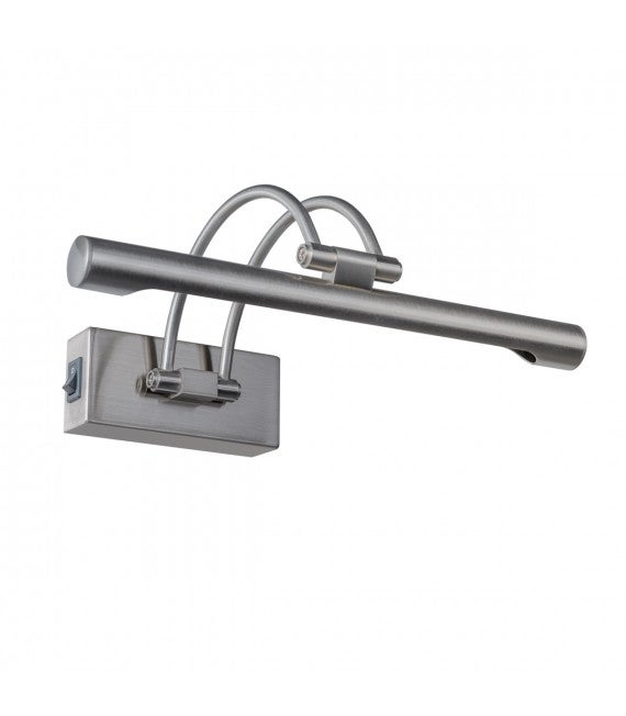 Italux High - Lámpara de cuadro LED moderna satinada, blanco cálido ...