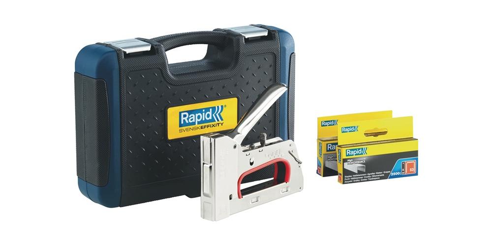 RAPID Jeu d’agrafeuse manuelle R353 acier | Leroy Merlin