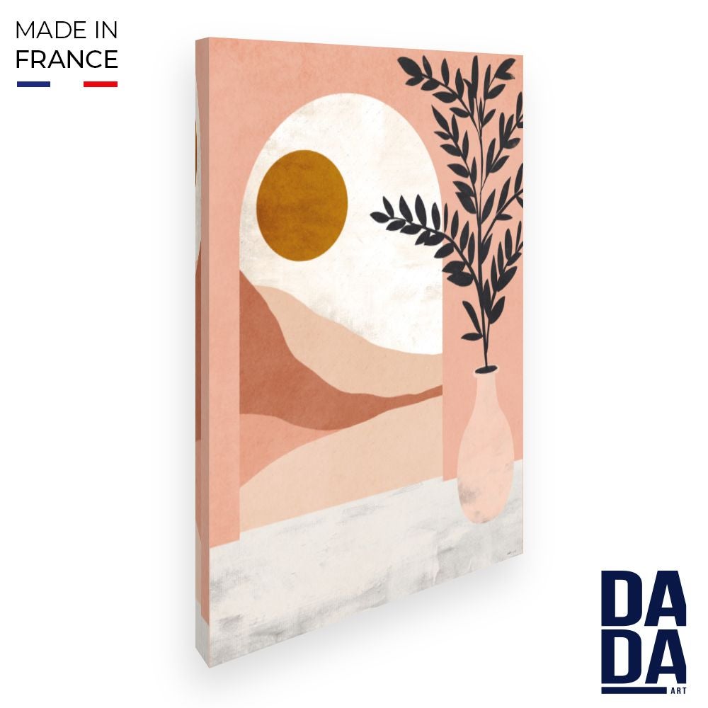 Toile Soleil paysage / 50x70cm / Fabriqué en France / DADA ART | Leroy ...