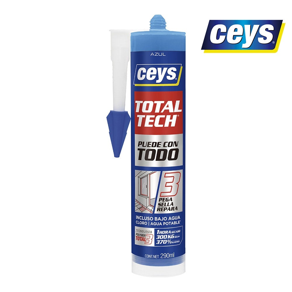 Ceys total tech blue cartridge 290ml 507125 | Leroy Merlin