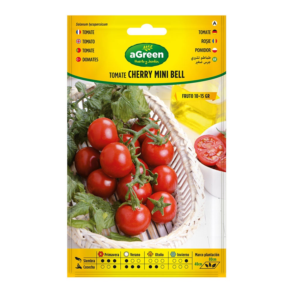 Sobre con semillas de tomate mini bell (tipo cherry) 000719bolsh ...