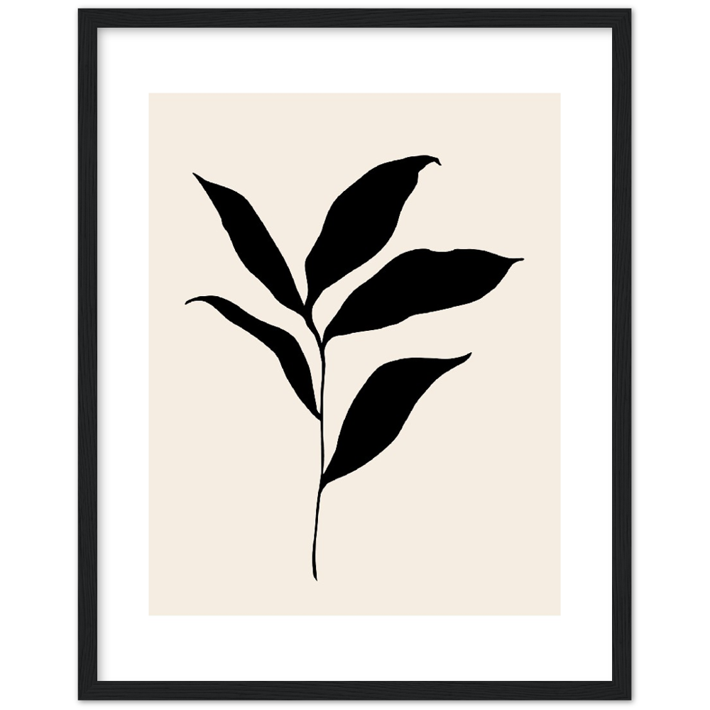 Lámina decorativa para enmarcar FLOR BACH V 70x100 cm | Leroy Merlin