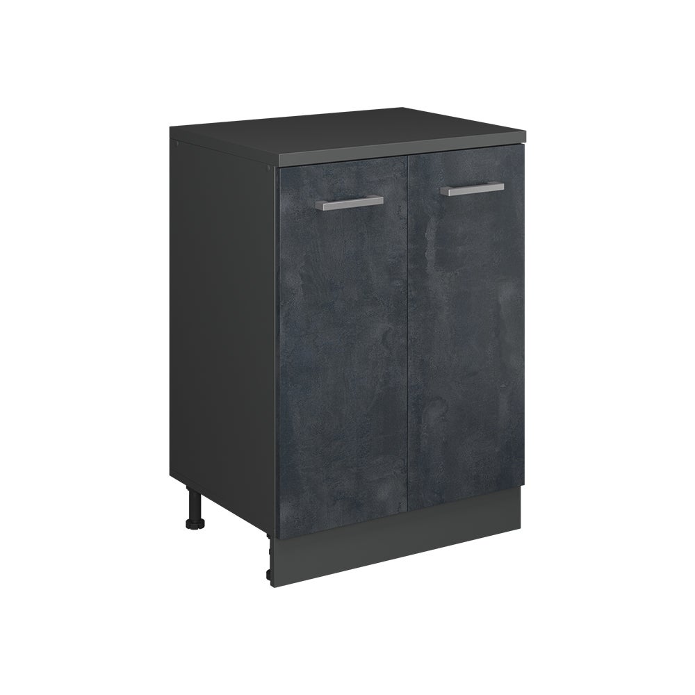Vicco Armoire dextension Rion, Béton noir/Anthracite, 60x46cm sans ...