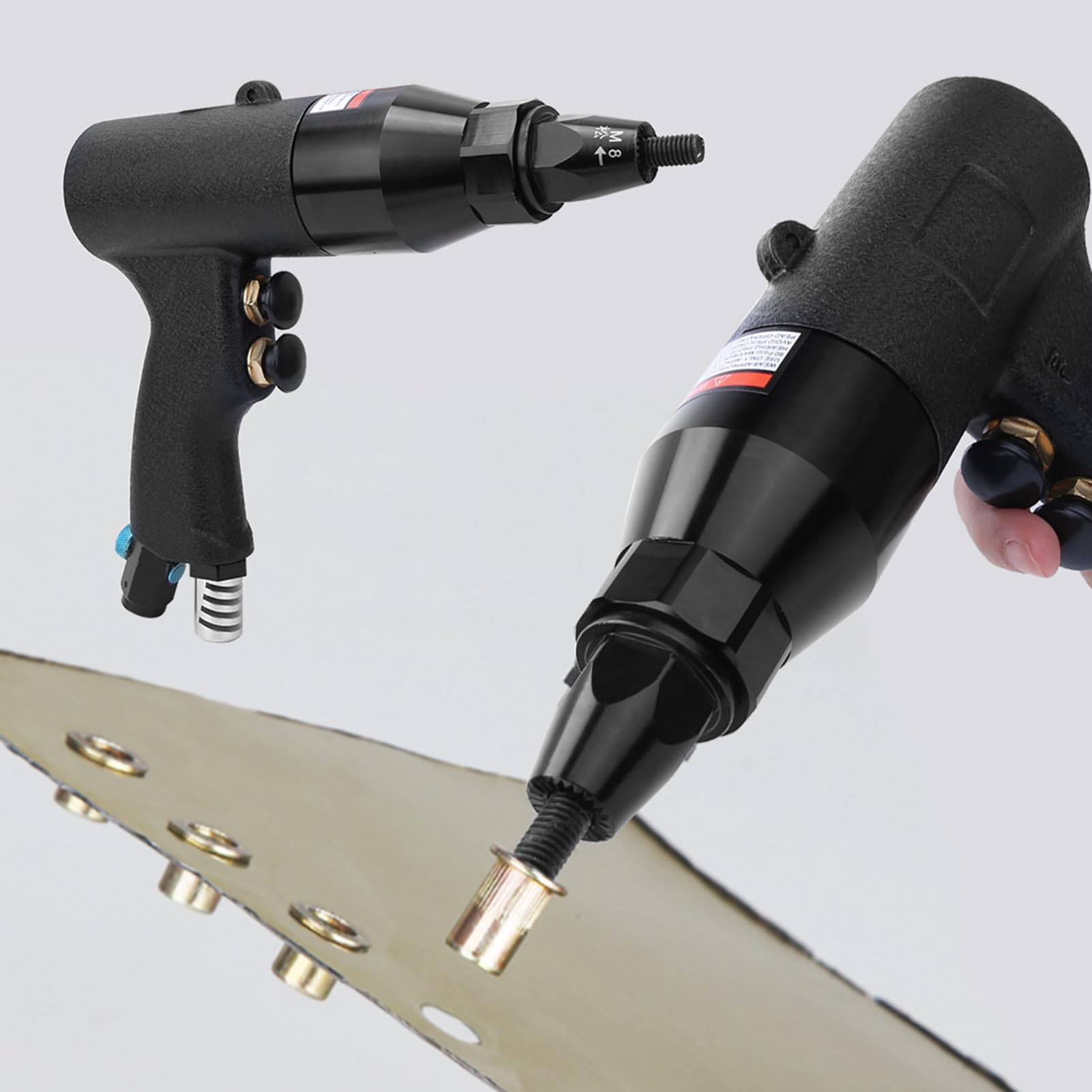Pistola de extracción de remaches neumática Tornillo rápido M6-M8 ...