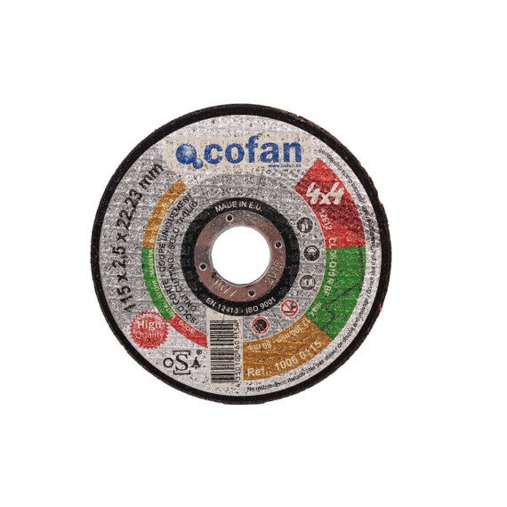 Discos de corte profesional (4x4) "todo uso" para amoladora angular ...