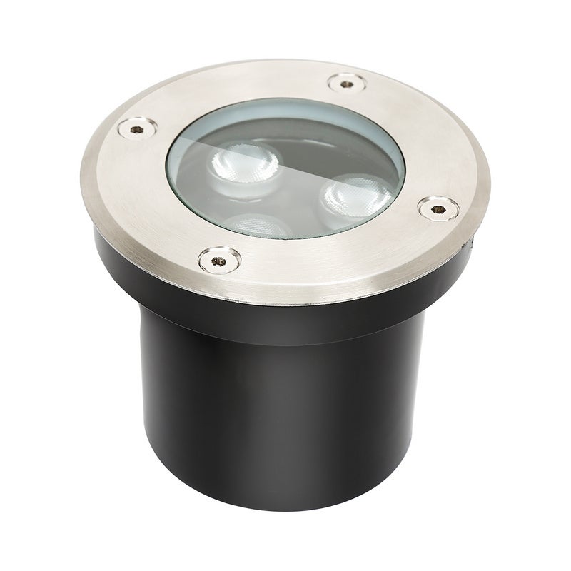 10x 3W Foco empotrable de pie IP65 LED Foco suelo | Leroy Merlin