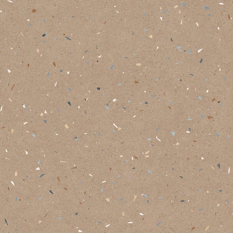 Carrelage sol / mur effet terrazzo 80x80 cm Croccante-R Nuez | Leroy Merlin