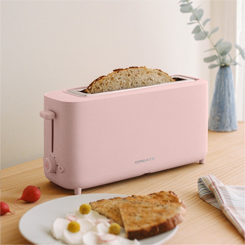 CREATE - TOAST STUDIO - Toster do pieczywa - Rose pastel - Leroy Merlin