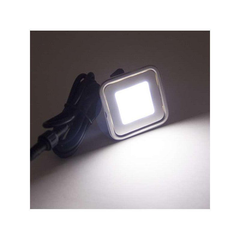 Kit Complet Mini Spots LED Encastrables RGB Multicolores Carrés - RGB ...