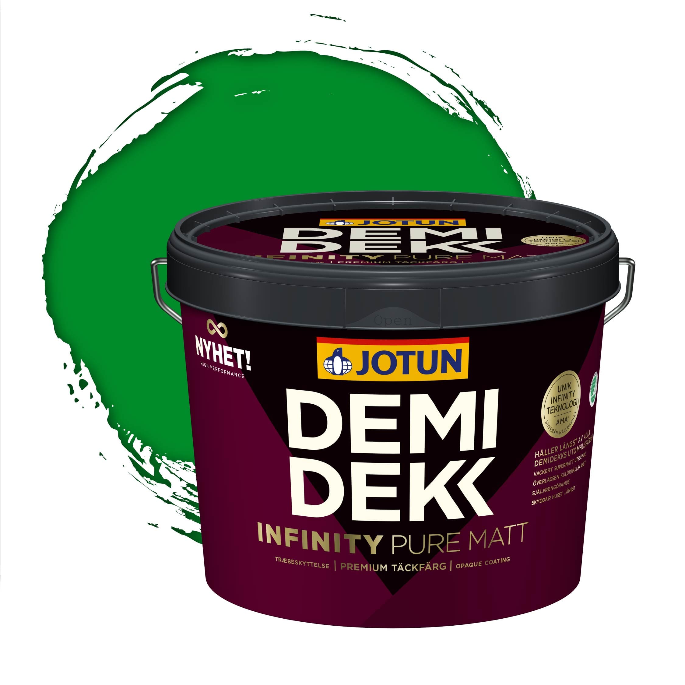 JOTUN - Peinture Bois, Lasure Opaque pour Extérieur - DEMI DEKK ...