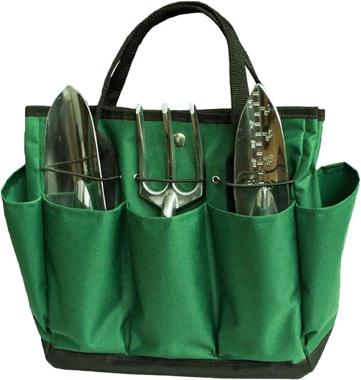 Ensemble d'outils de jardin (vert noirâtre), sac fourre-tout de jardin ...