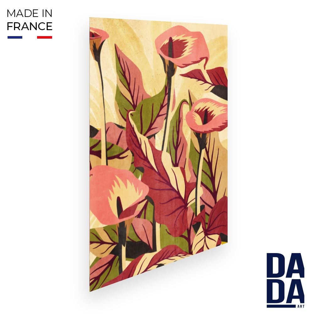 Affiche Fleurs éclatantes / 60x80cm / Fabriqué en France / DADA ART ...