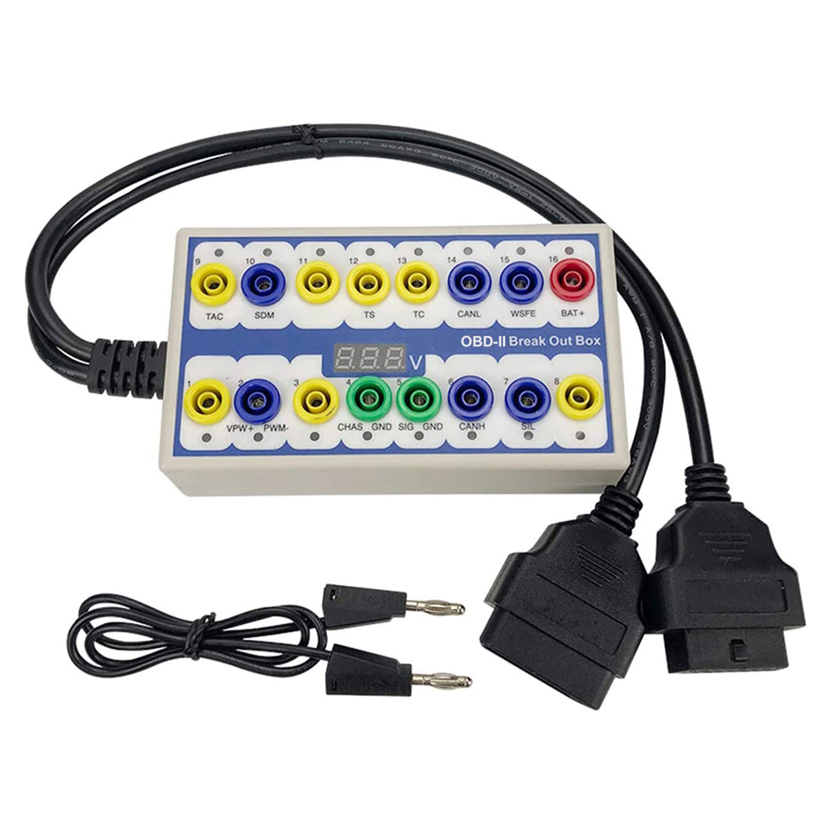 Professional Auto automobile OBD-2 Break Out Box On-Board Diagnostics ...