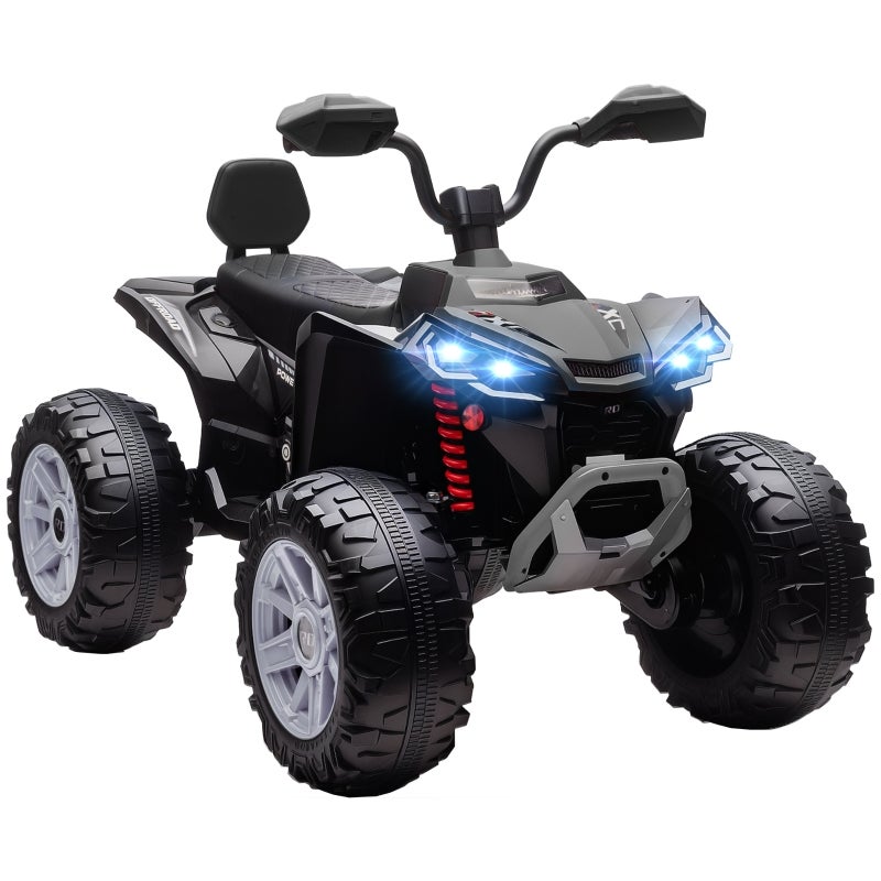 Quad électrique enfant 24V, 4 roues, phare, USB, MP3, 6,5 km/h, 3-8 ans ...