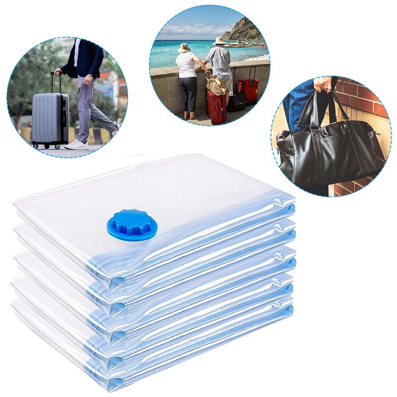 Lot de 5 Sac Housse de Rangement，80x100cm sac d'aspirateur sac à ...