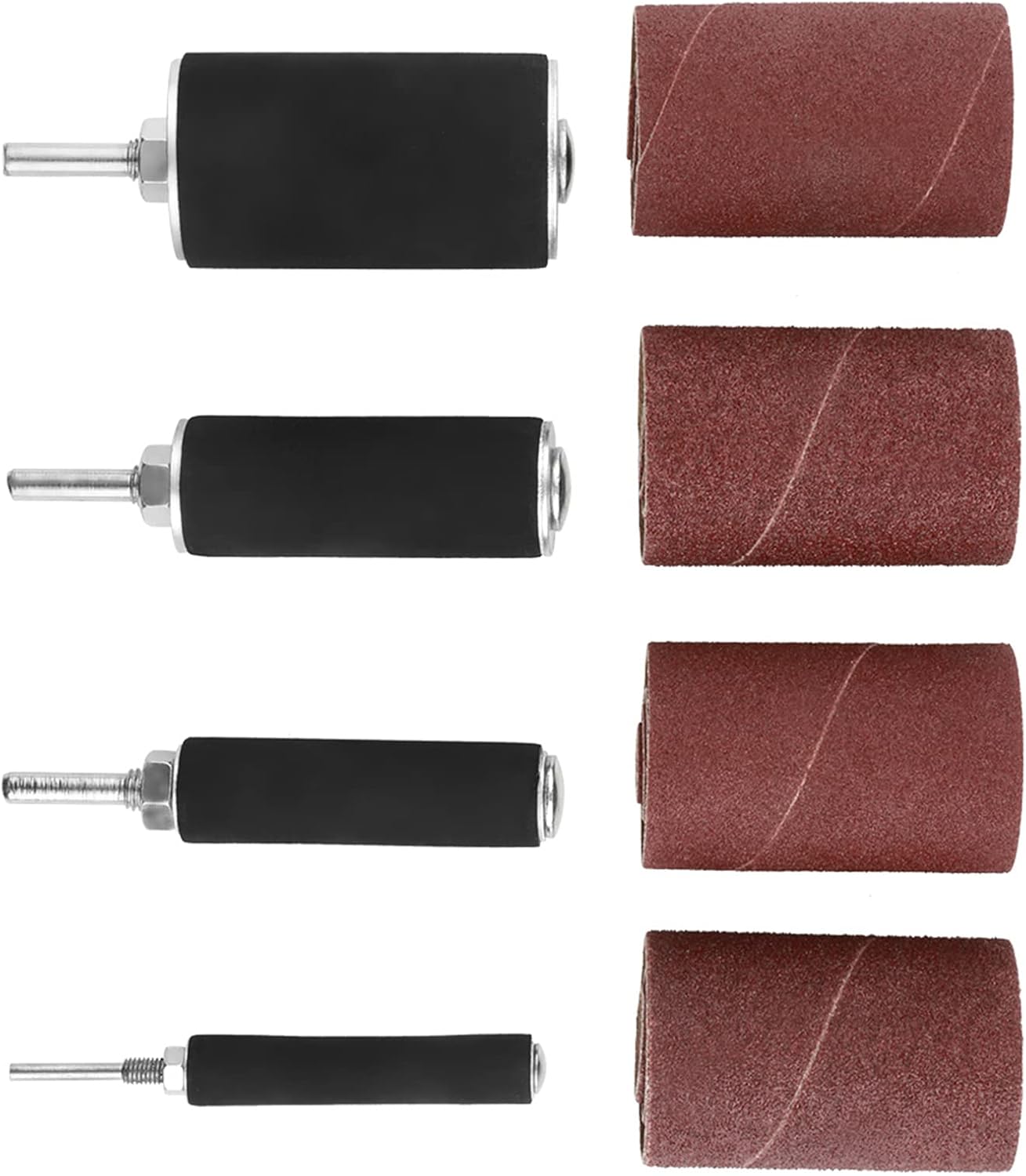 Lot de 20 Ponceuses à Tambour avec étui Comprenant 4 Tambours en ...