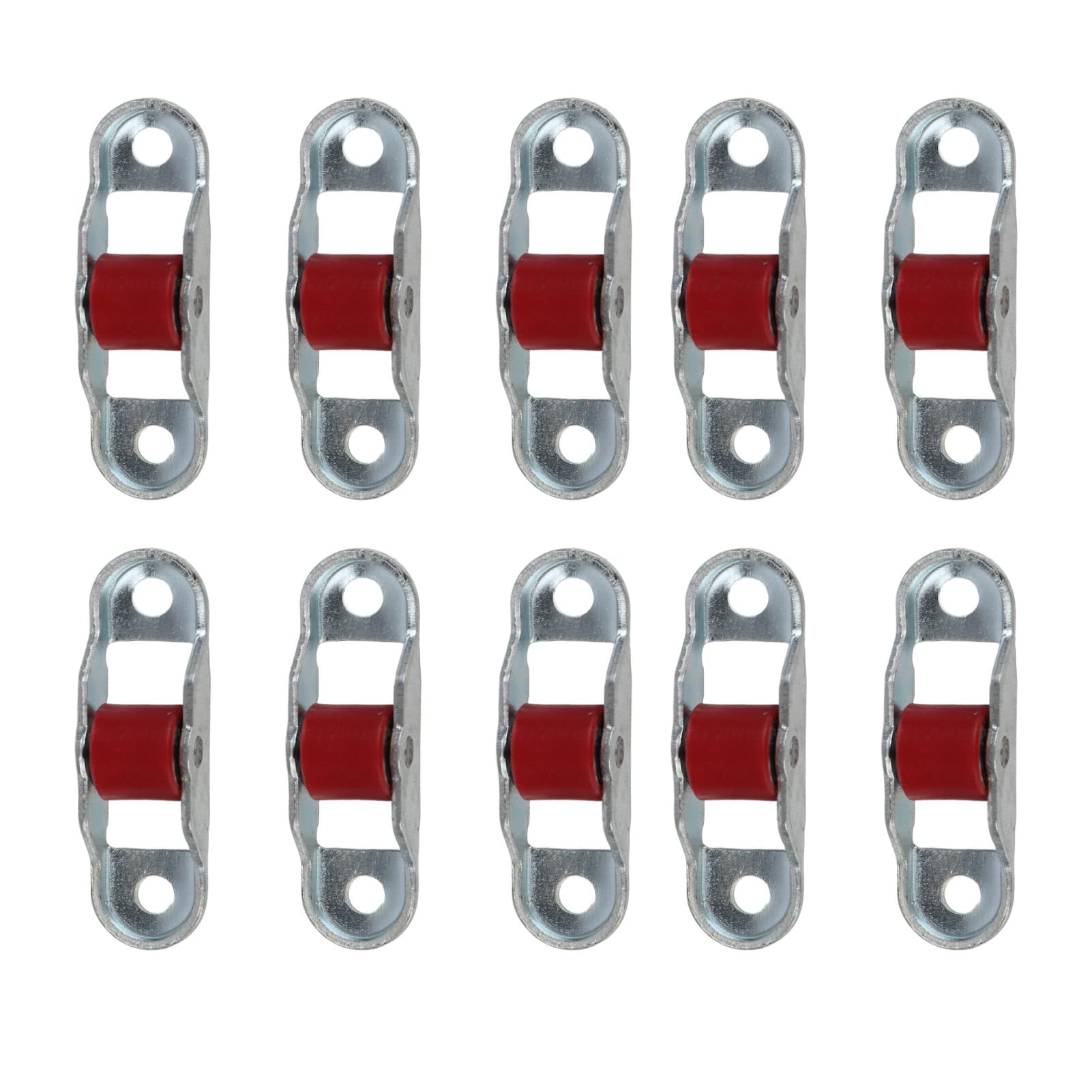 10 piezas de polea de ventana para puerta corrediza, rodillo silencioso ...