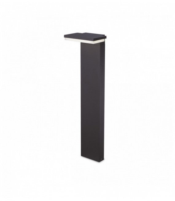 Borne de jardin Path Métal Anthracite 1 ampoule 65cm | Leroy Merlin