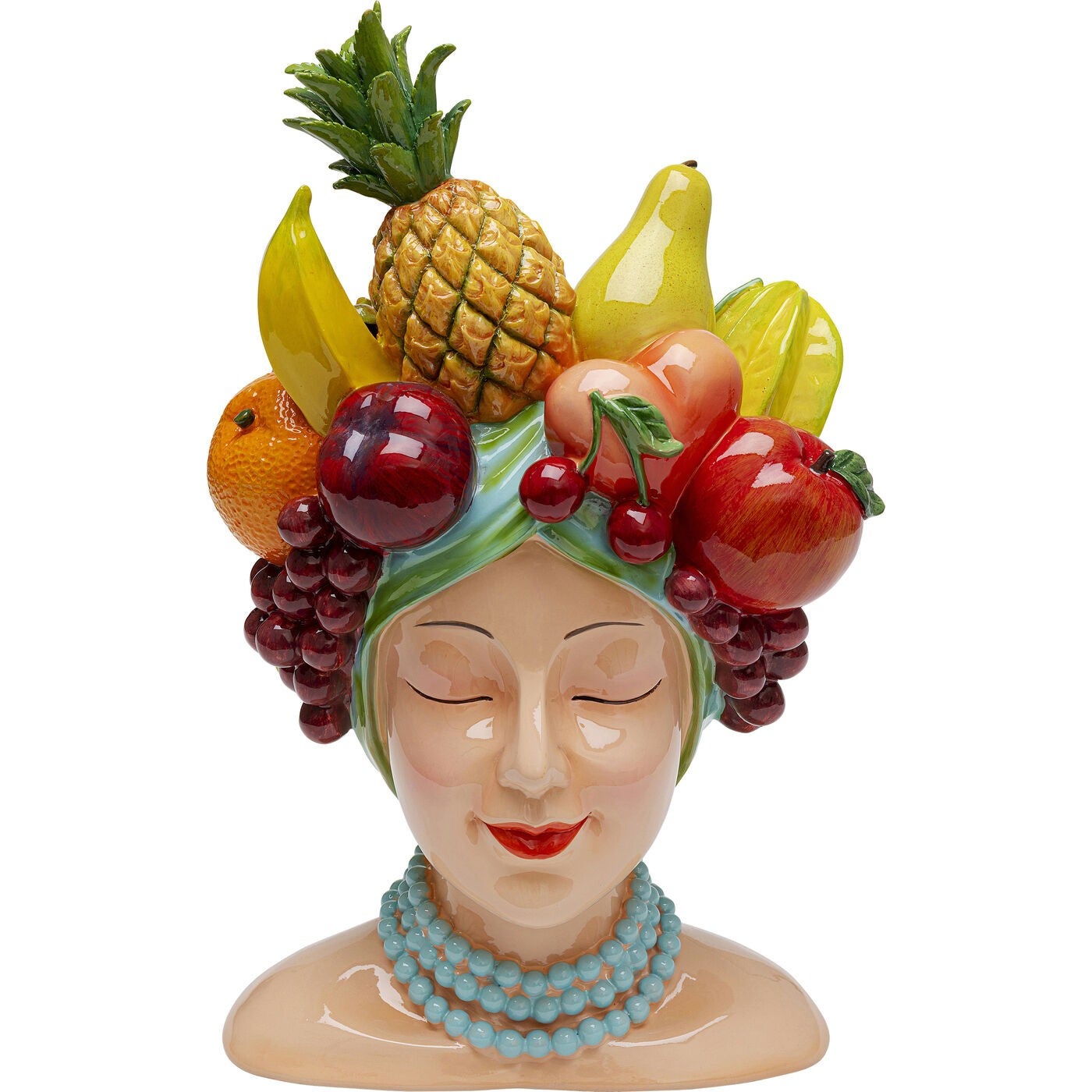 Vase femme fruits 37cm Kare Design | Leroy Merlin
