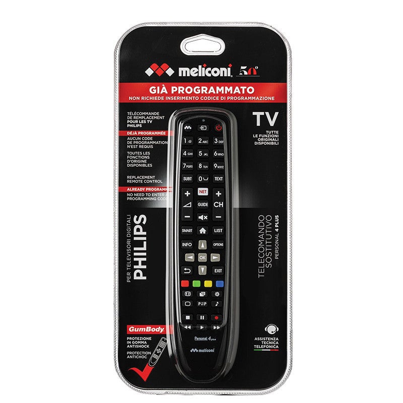 Meliconi 803270 Télécommande Noir | Leroy Merlin